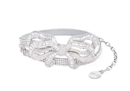 Judith Leiber Bow Baguette Belt