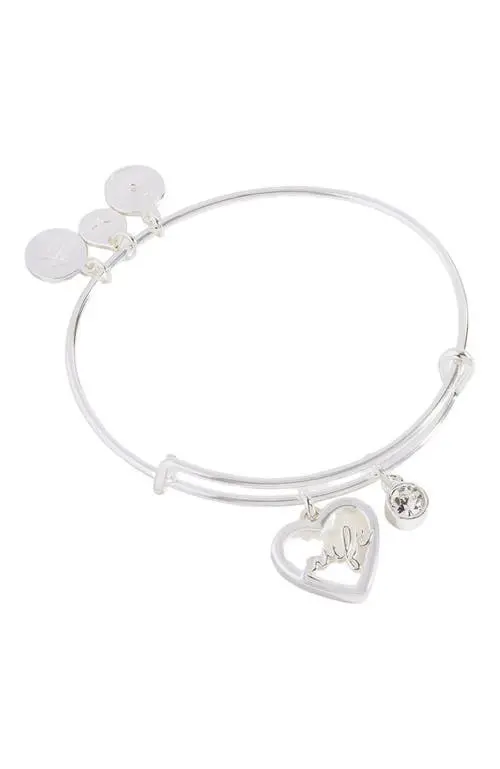 ALEX AND ANI Wife Bangle Bracelet - Silver