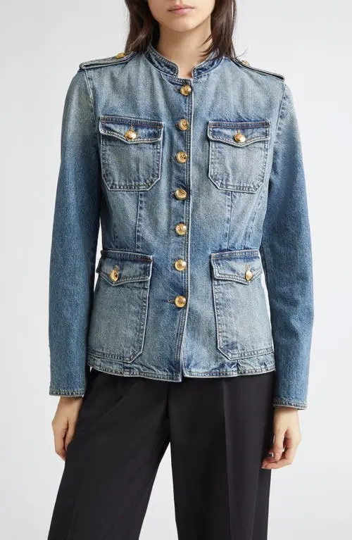 NILI LOTAN Geraldine Denim Jacket