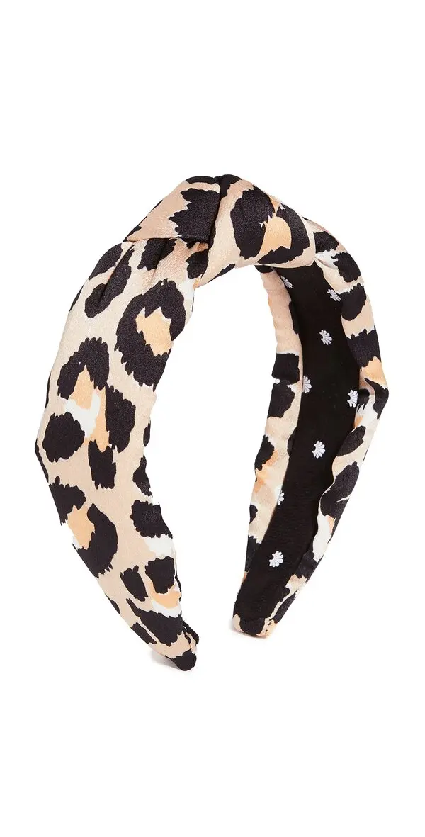 Lele Sadoughi Silk Knotted Headband