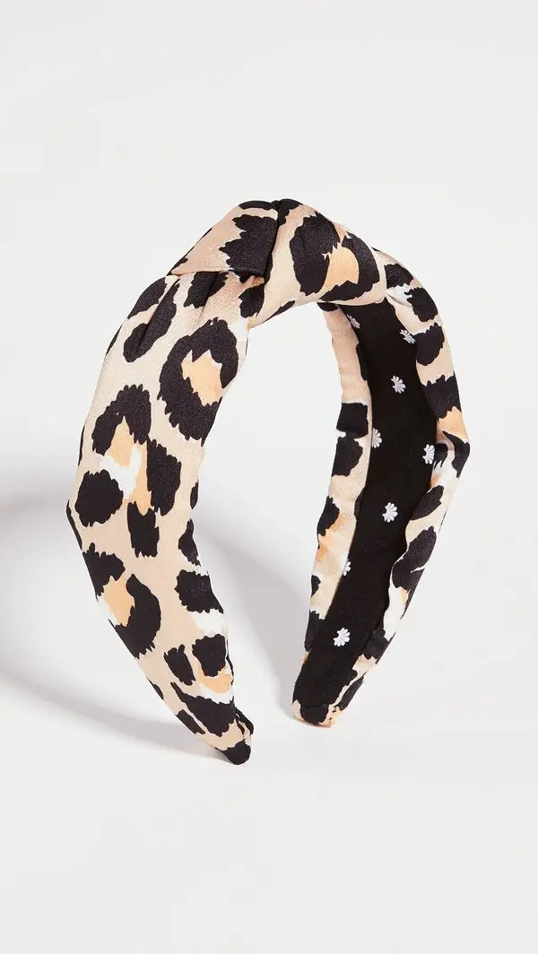 Lele Sadoughi Silk Knotted Headband