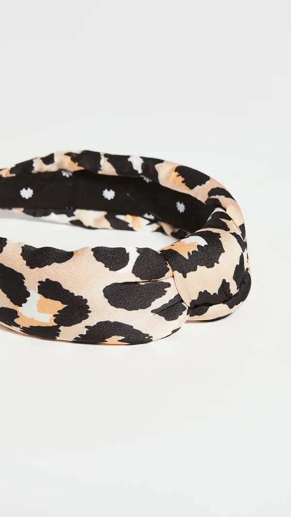 Lele Sadoughi Silk Knotted Headband