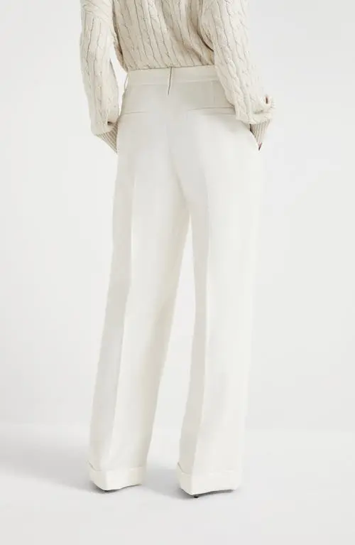 Brunello Cucinelli Loose Flared Trousers