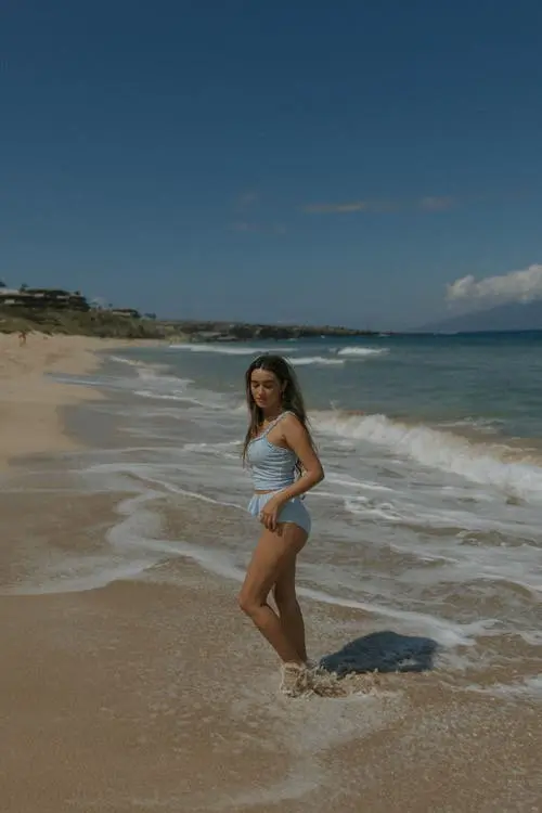 Geode Swimwear Azure Tankini Top