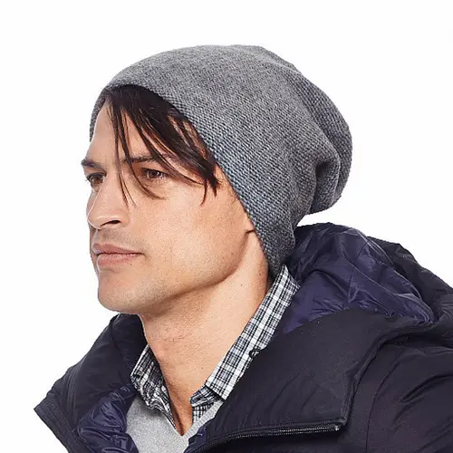 NIRVANNA DESIGNS Depp Slouch Beanie - Black Combo