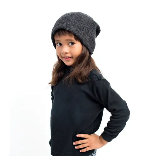 NIRVANNA DESIGNS Depp Slouch Beanie - Black Combo