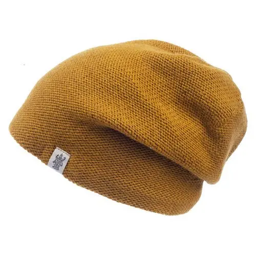 NIRVANNA DESIGNS Depp Slouch Beanie - Honey