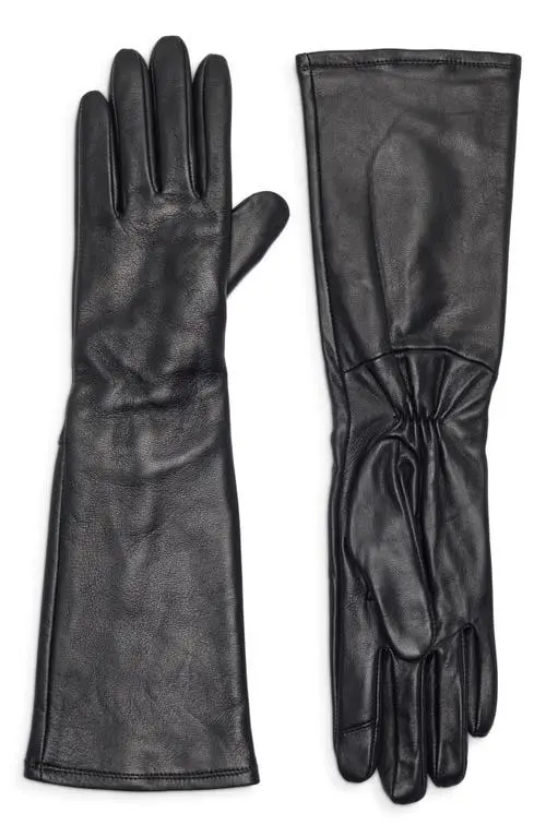 Nordstrom Elongated Leather Gloves