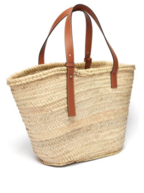 weaved basket bag