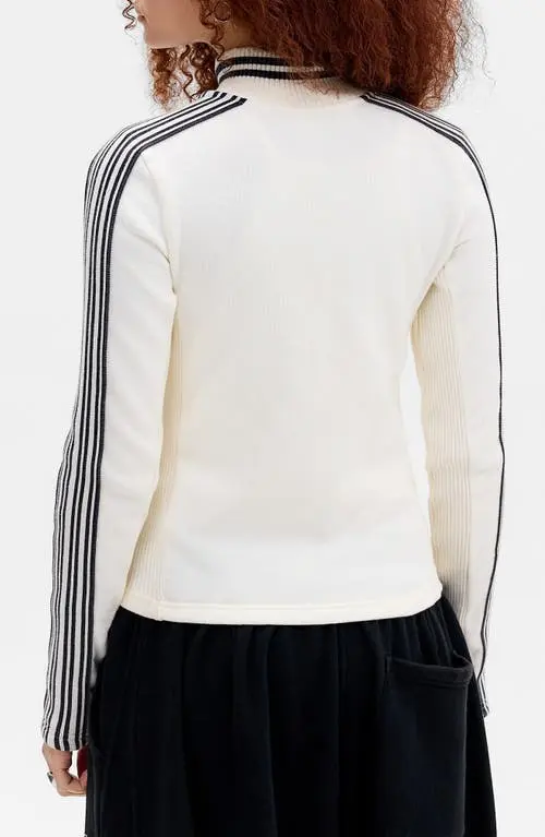 IETS FRANS Trip Track Cotton Knit Full Zip Jacket
