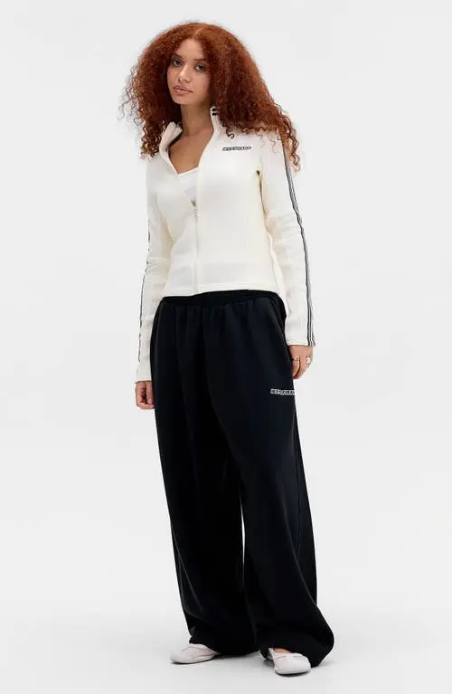 IETS FRANS Trip Track Cotton Knit Full Zip Jacket