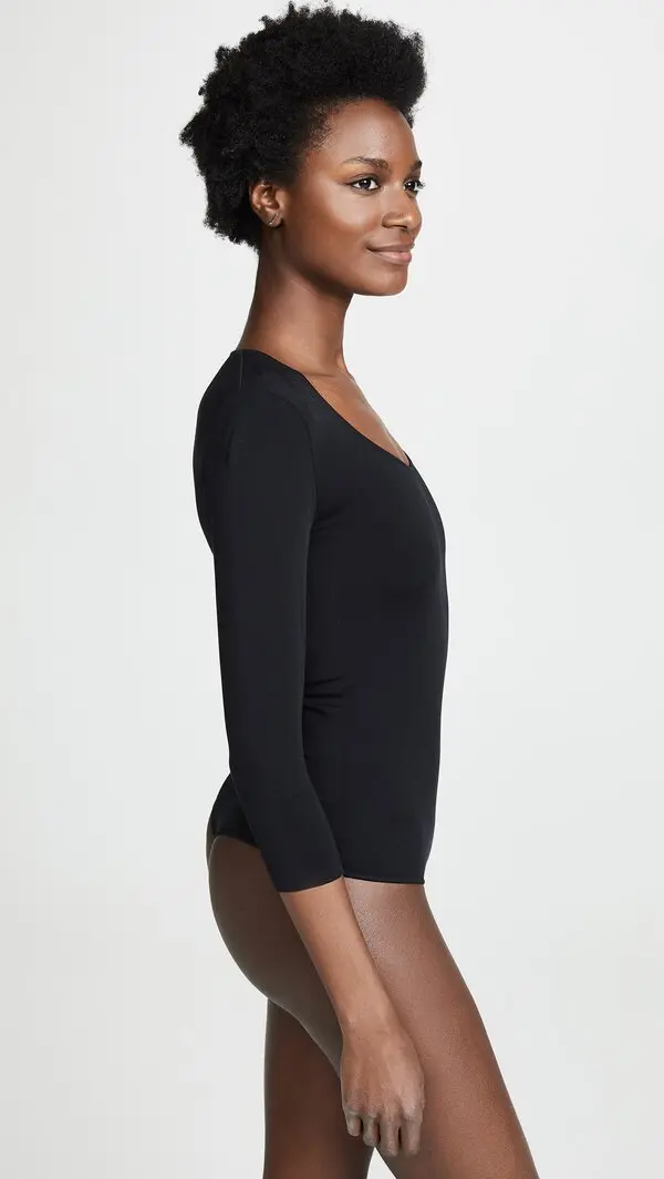 Wolford Tokio Thong Bodysuit - Black