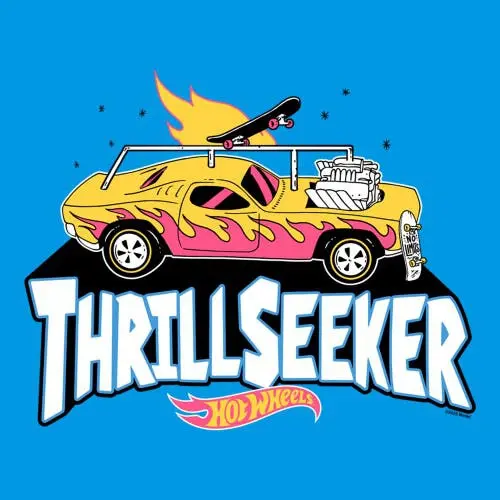 HOT WHEELS Thrill Seeker Logo Graphic T-shirt