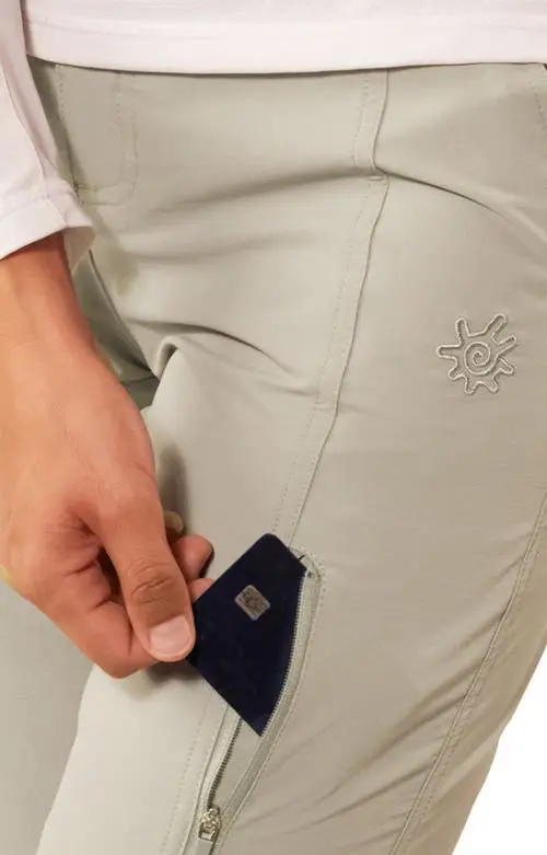 UV SKINZ Walking Capris - Agave
