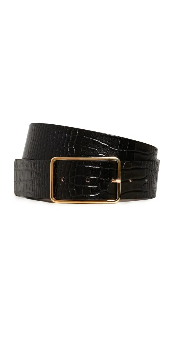 B-low The Belt Milla Croc Belt - Black