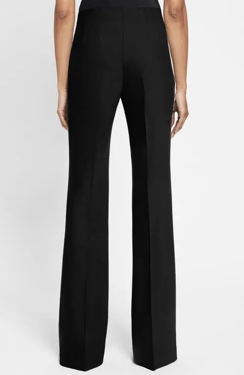 Santorelli Beth Mid-rise Flared Trouser - Onyx