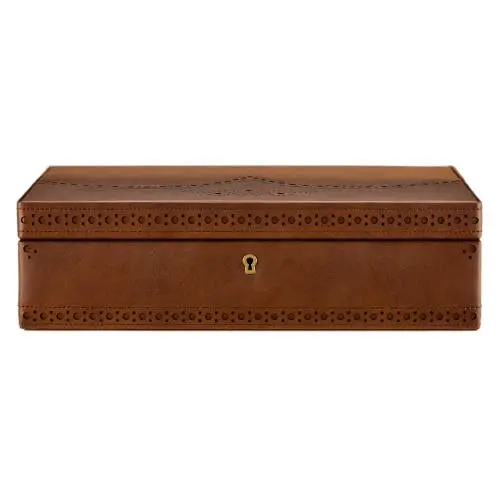 Wolf Brogue 10-piece Watch Box
