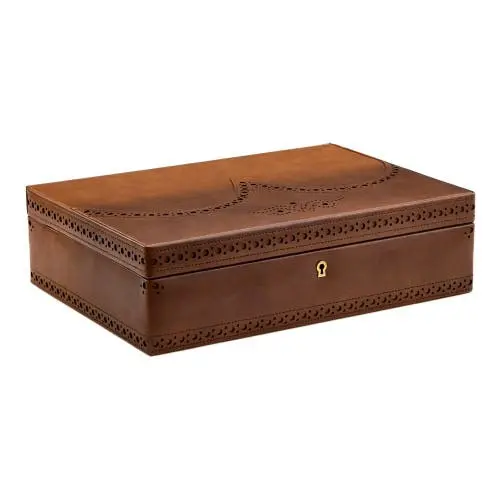 Wolf Brogue 10-piece Watch Box