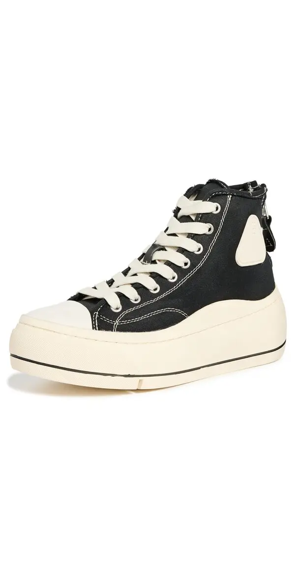 R13 High Top Sneakers - Black