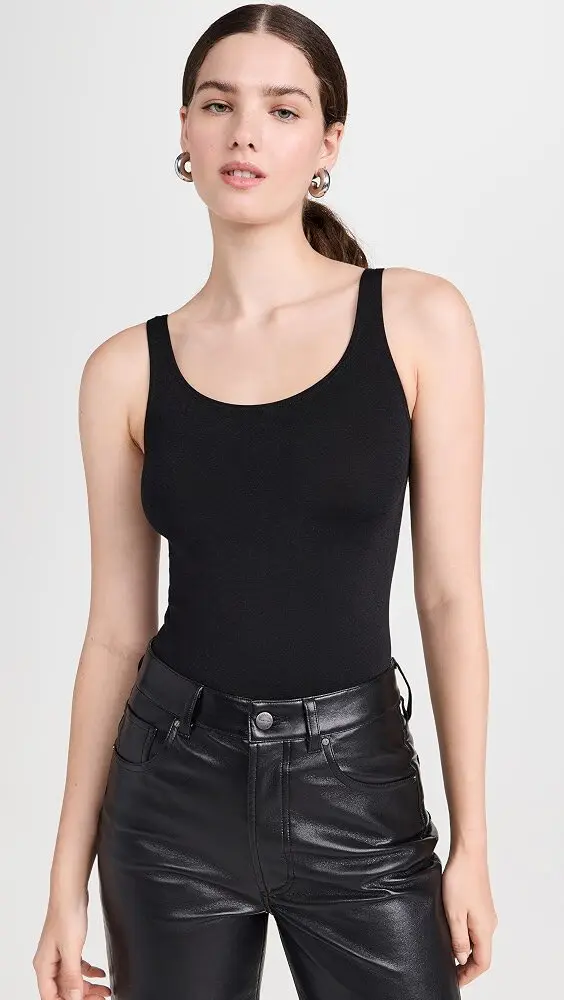 Wolford Jamaika String Thong Bodysuit - Black
