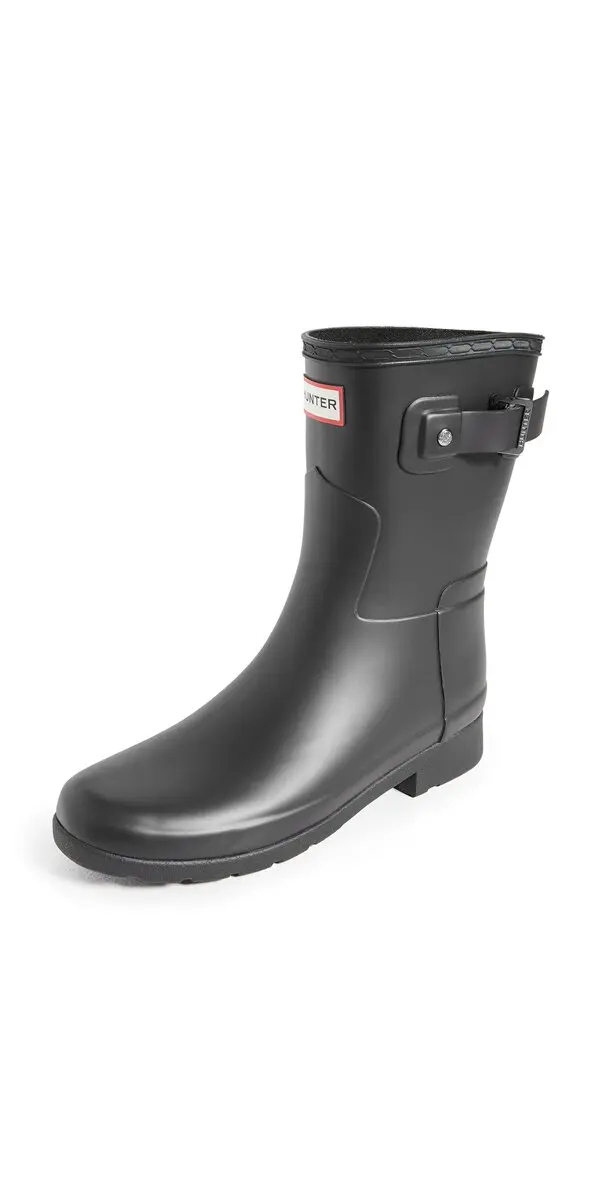Hunter Refined Short Matte Boots