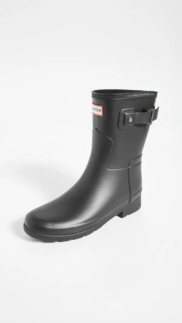 Hunter Refined Short Matte Boots