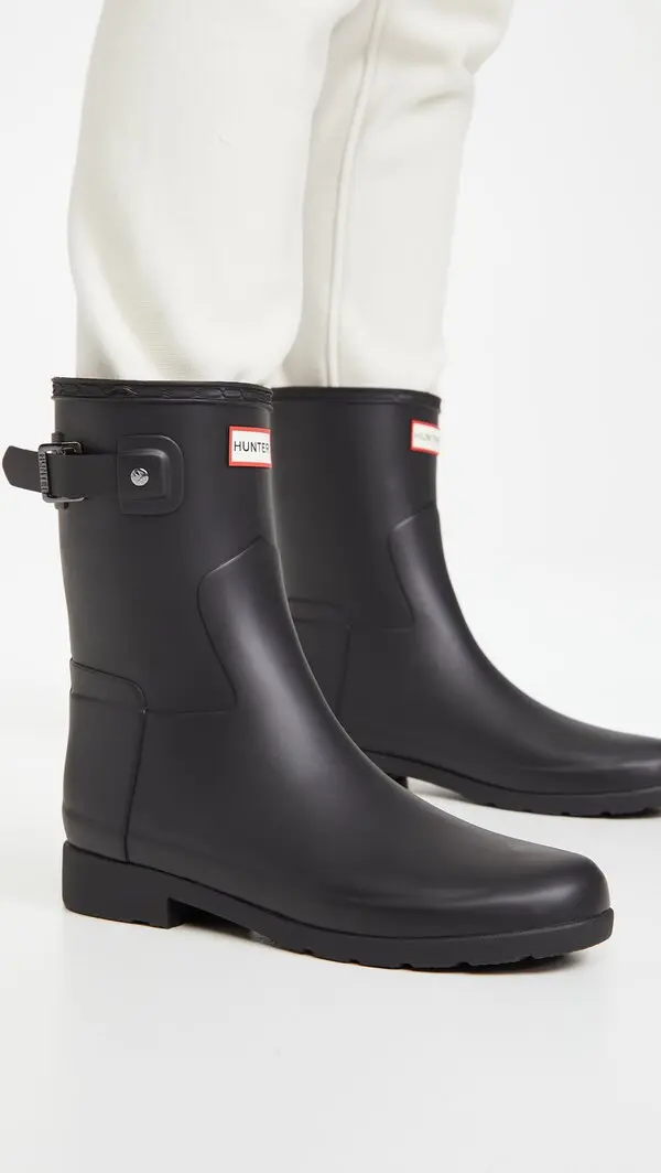 Hunter Refined Short Matte Boots