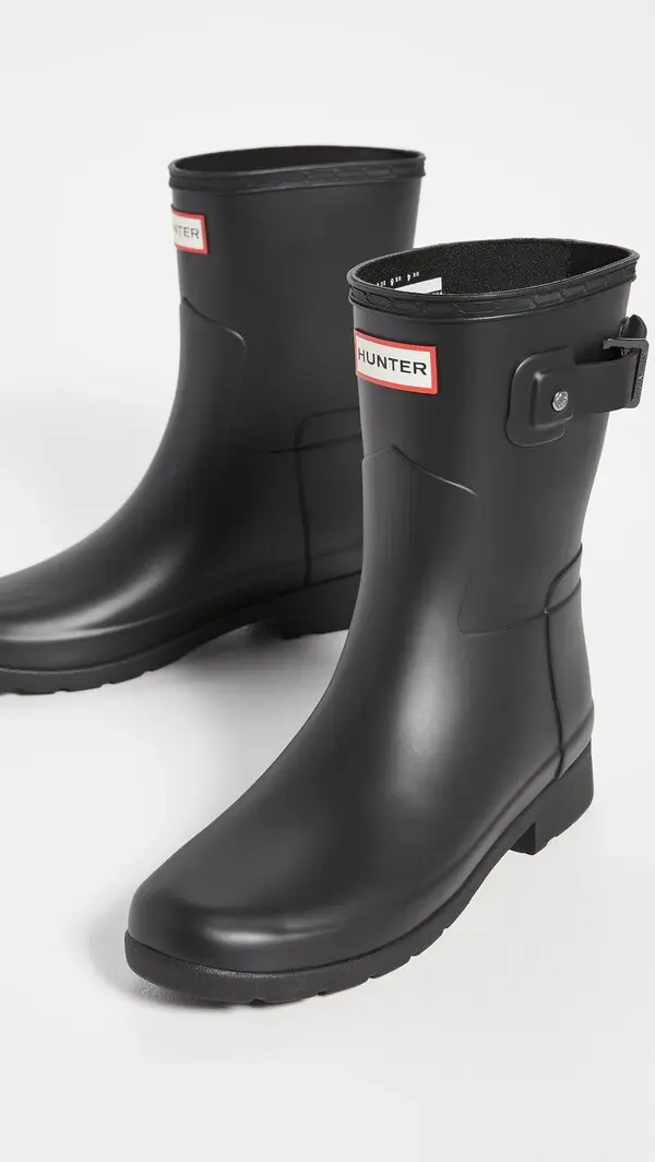 Hunter Refined Short Matte Boots