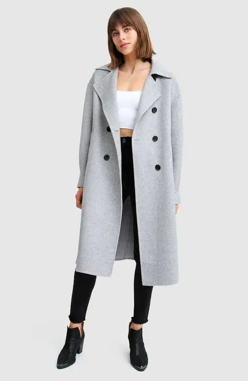 BELLE & BLOOM Dream Lover Loose Fit Wool Blend Coat