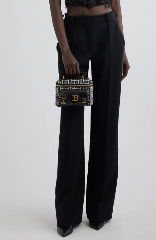 Balmain B-buzz Monogram Vanity Crossbody Bag