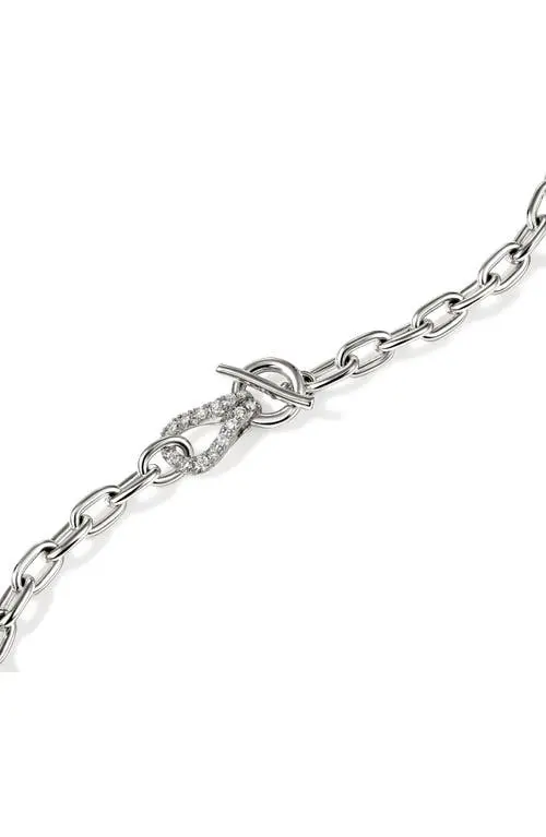 John Hardy Surf Bracelet, Sterling Diamonds