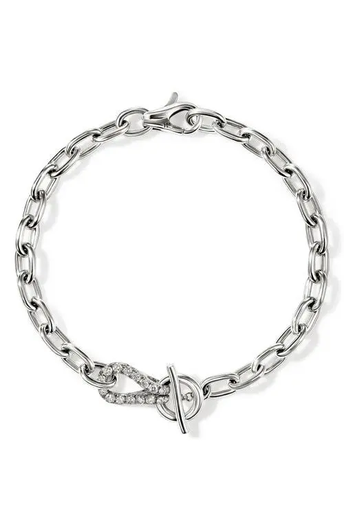 John Hardy Surf Bracelet, Sterling Diamonds