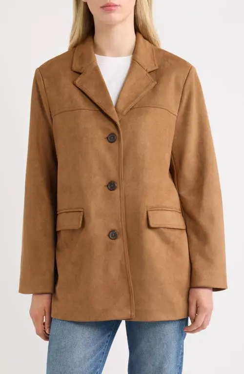 24COLOURS Faux Suede Blazer