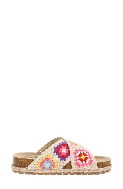 Chinese Laundry Tacoma Crochet Slide Sandal