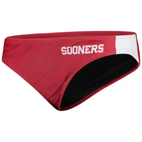 FOCO Oklahoma Sooners Wordmark Bikini Bottom