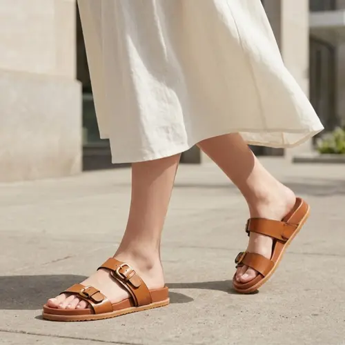 KNEETOES Ashbury Double Strap Sandals