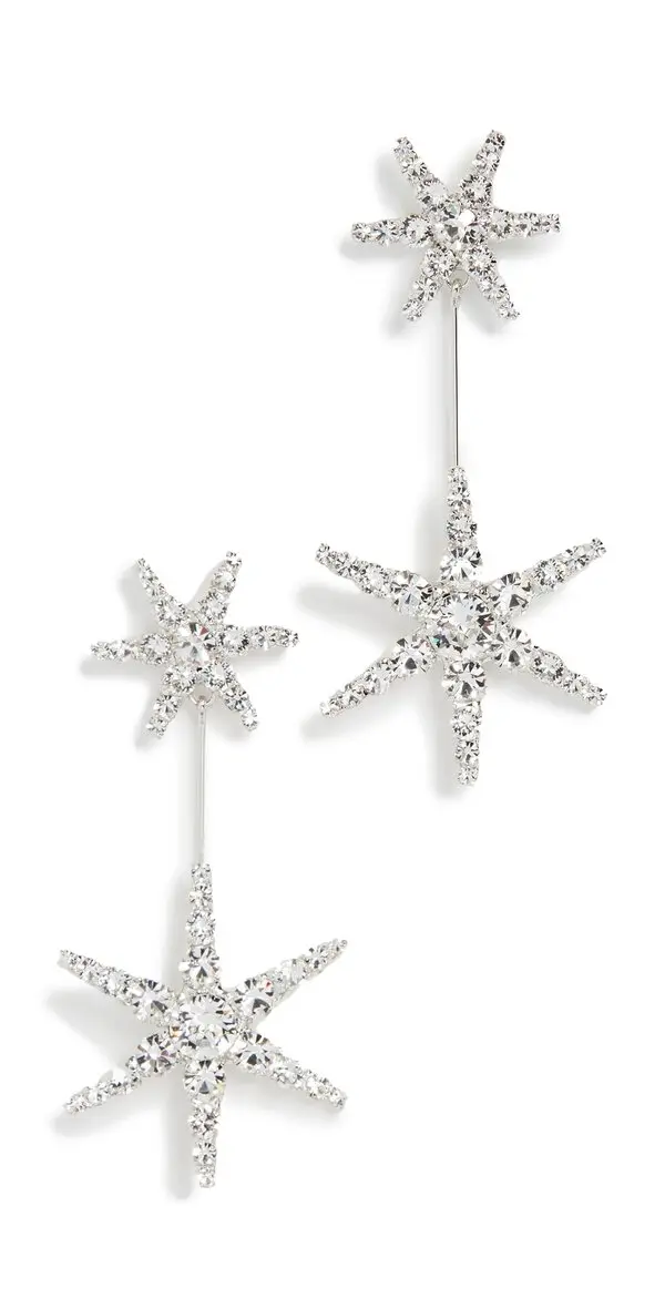 JENNIFER BEHR Estee Earrings - Crystal