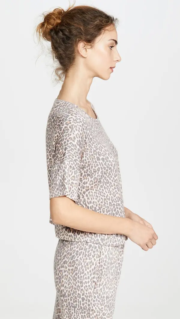 Honeydew Intimates Sun Lover Lounge Pajama Set - Leopard