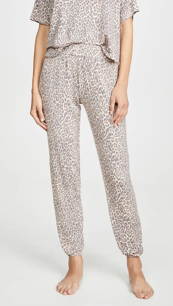 Honeydew Intimates Sun Lover Lounge Pajama Set - Leopard