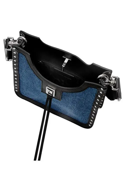 Rebecca Minkoff Mini Darren Feed Bag - Denim