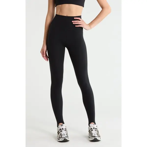 Splits59 River High Waist Airweight Stirrup Leggings - Black