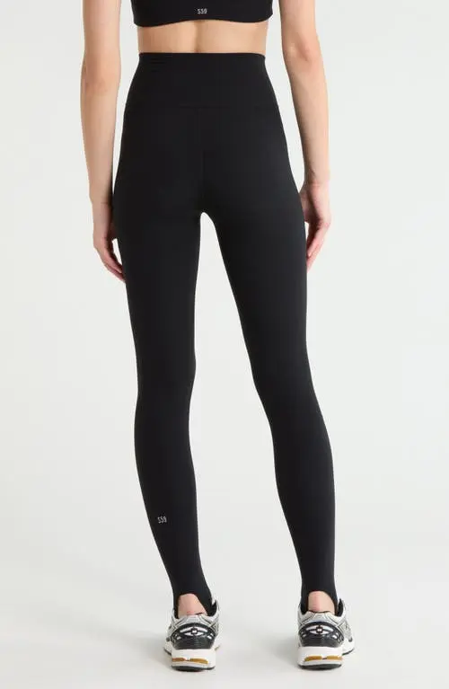 Splits59 River High Waist Airweight Stirrup Leggings - Black