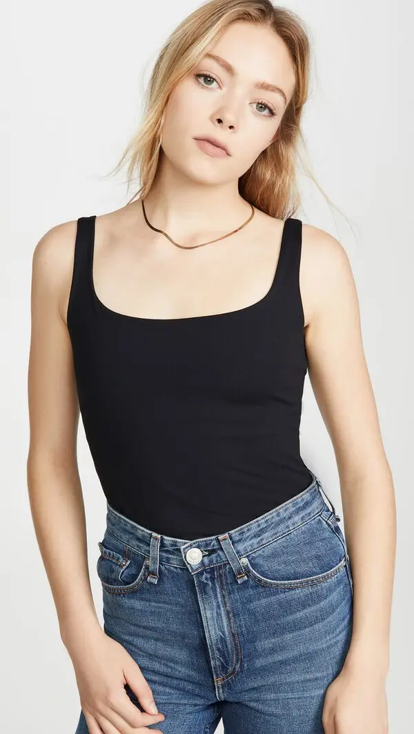 Susana Monaco Everyday Tank Top - Black