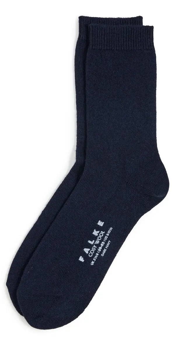 Falke Cozy Wool Socks - Dark Navy - 6375