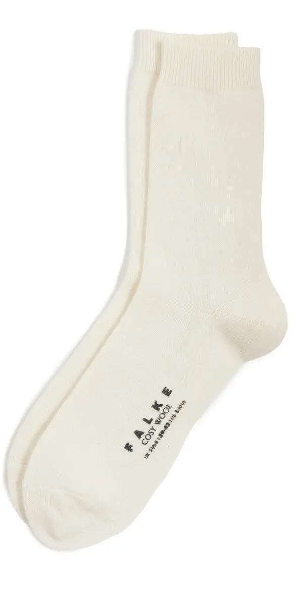 Falke Cozy Wool Socks - Off White - 2040