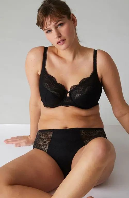 Simone Perele Karma Full Cup Underwire Bra - Black