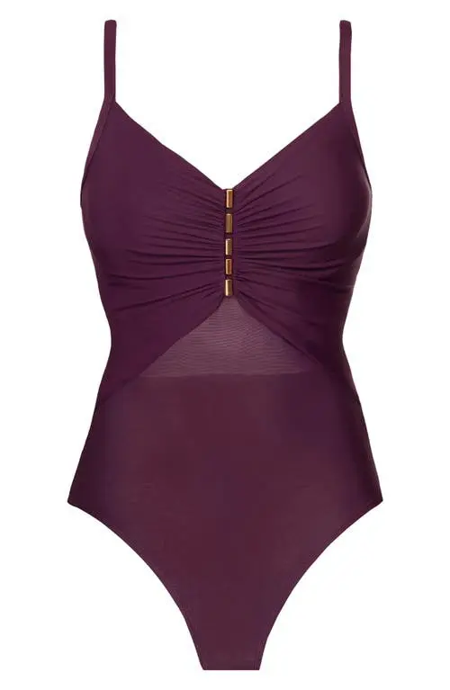 Miraclesuit Network News Mariposa Underwire One-piece Swimsuit