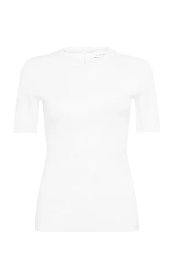Rachel Gilbert Alyx Crepe Top - White