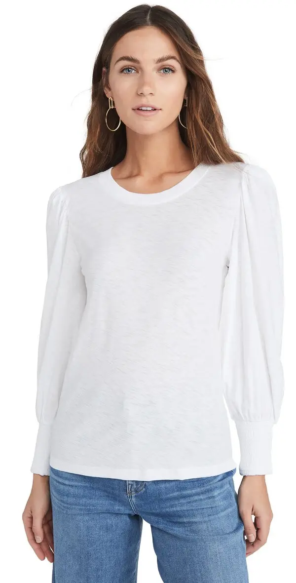 Nation Ltd Loren Smocked Tee