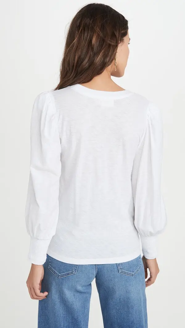 Nation Ltd Loren Smocked Tee